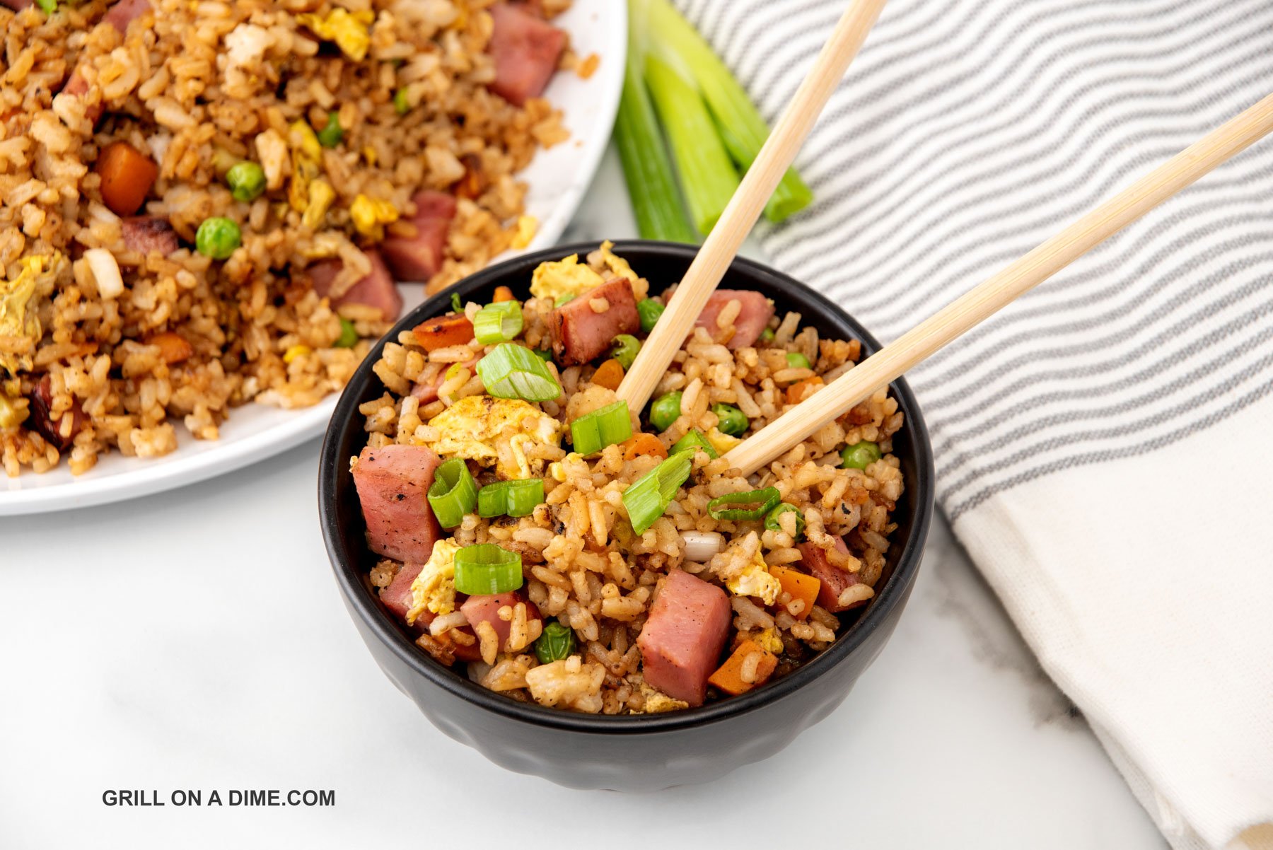 Ham Fried Rice Recipe - applecrisprecipe