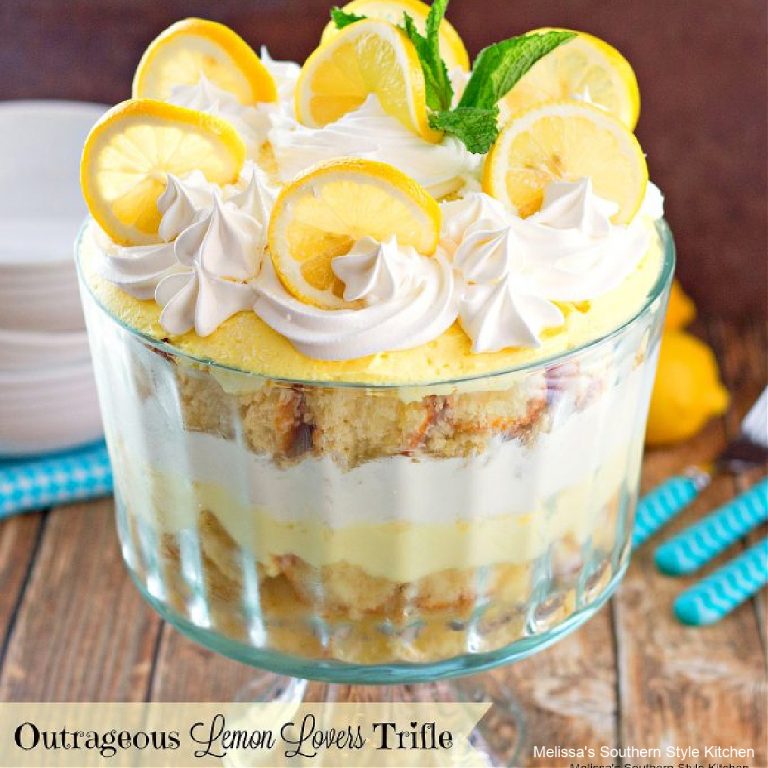 Lemon Trifle Recipe - applecrisprecipe